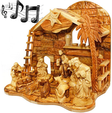Olive Wood Nativity Sets from Bethlehem – Christian News from Jerusalem