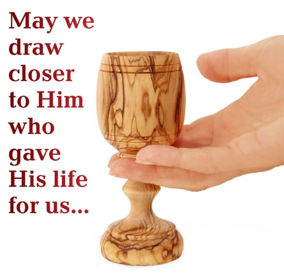 The Lord's Supper Cup - Bread Tray & Pair of Cups - The Jerusalem Gift Shop