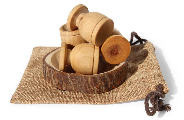 Communion Cups Set - Olive Wood Bread Tray with Four cups - The ...