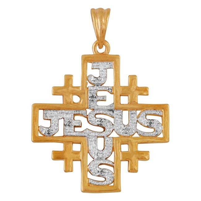 עold-filled-jesus-jerusalem-cross-pendant - The Jerusalem Gift Shop
